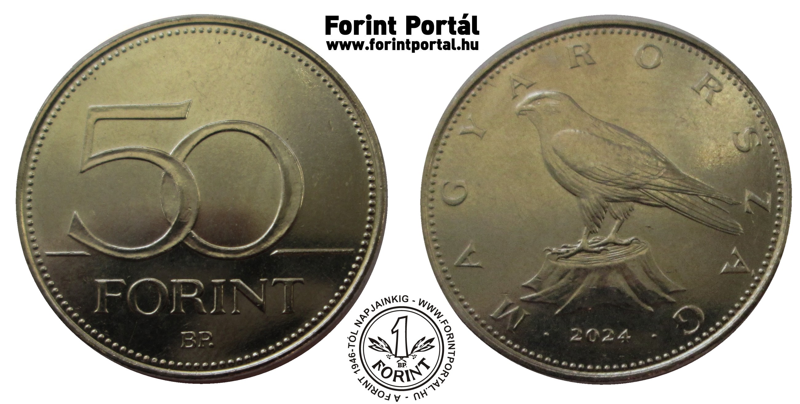2024 50 forint - Forint Portál Numizmatika - A Forint 1946-tól ...